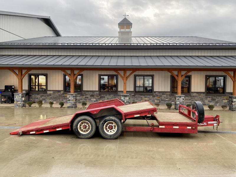USED 2015 Corn Pro 7x21' Gravity TIlt Equipment Trailer 15000# GVW ...
