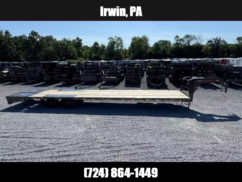 2026 MAXXD 102x32' LDX Gooseneck Flatbed Trailer 25990# GVW * FULL ...