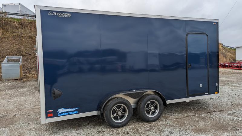 NEW 2024 Legend 7.5 x 16 + 2' V-Nose Thunder Cargo Trailer w/ Ramp ...