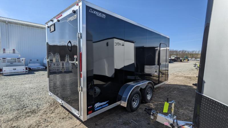 NEW 2023 Legend 7.5 x 16 + 2' V-Nose Thunder Cargo Trailer w/ Ramp in ...
