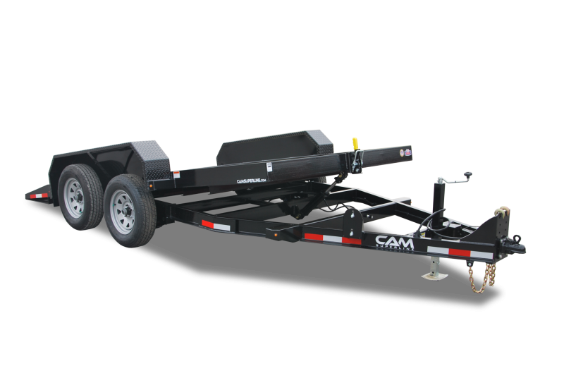 NEW 2021 CAM 7x12 Tandem Axle Lo Pro Tilt Trailer | Near Me | Trailer ...