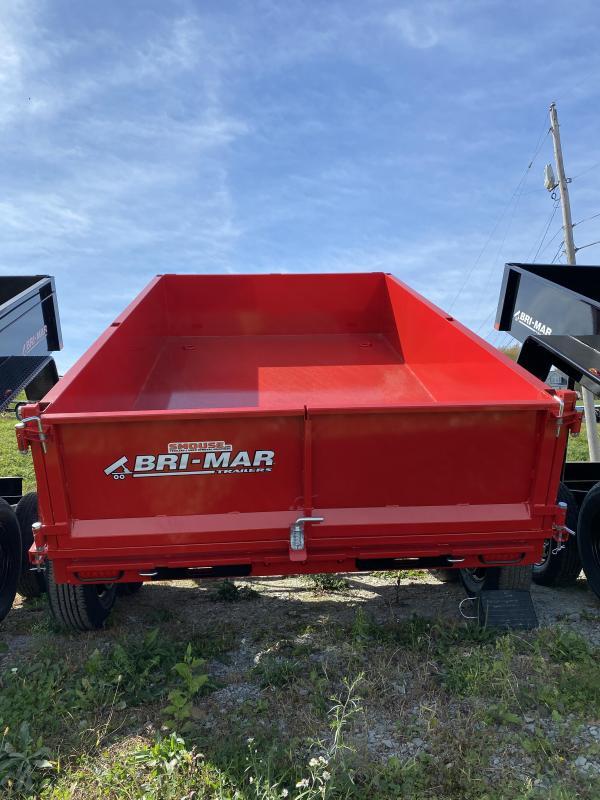 NEW 2022 Bri-Mar 6x10 Lo Pro Equipment Dump Trailer in Mount Pleasant ...