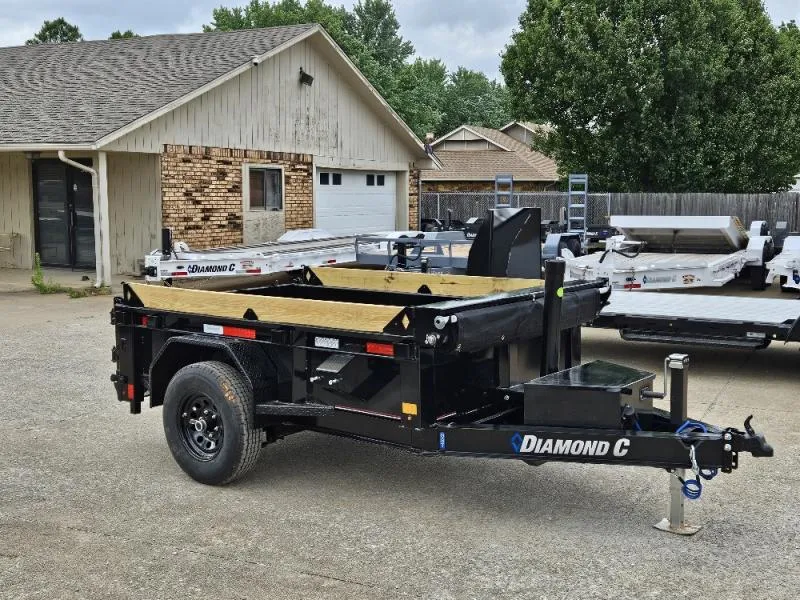 2026 Diamond C Trailers GST-106 8'x60" Telescopic Dump Trailer in ...