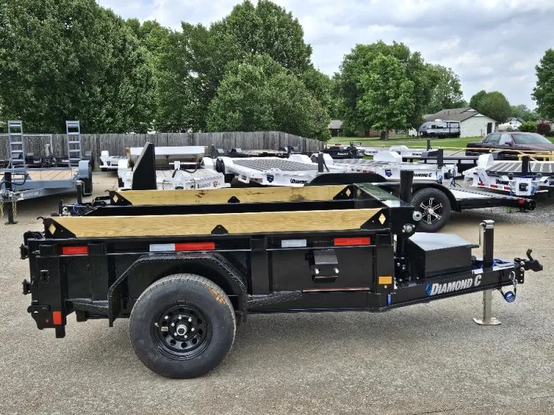 2026 Diamond C Trailers GST-106 8'x60" Telescopic Dump Trailer in ...