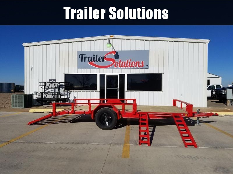 2022 PJ 10' x 60" Single Axle Channel Utility Trailer | Near Me