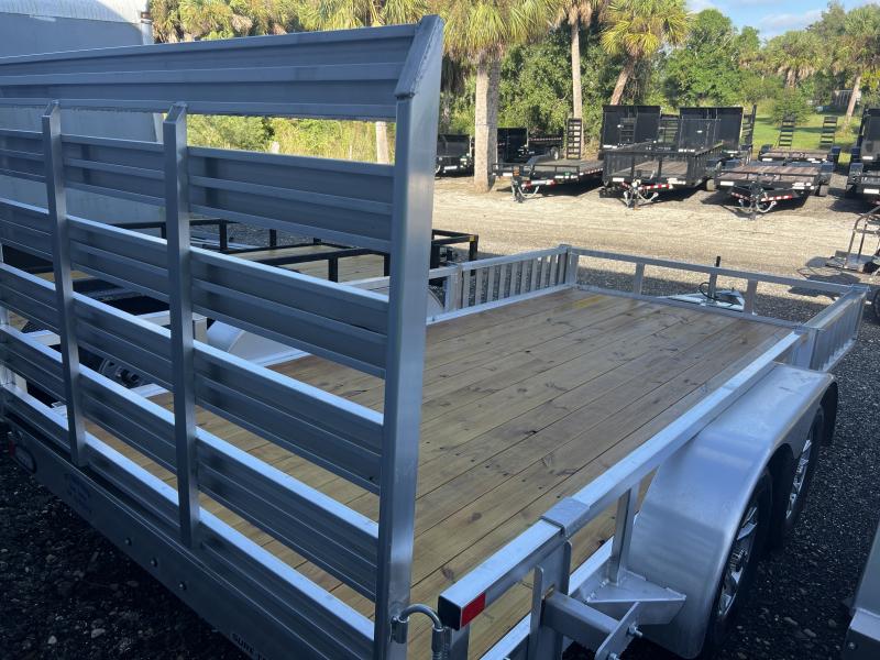 2025 Sure-Trac 7X14 TANDEM AXLE TUBE TOP 7K LB GVWR ALUMINUM ATV ...