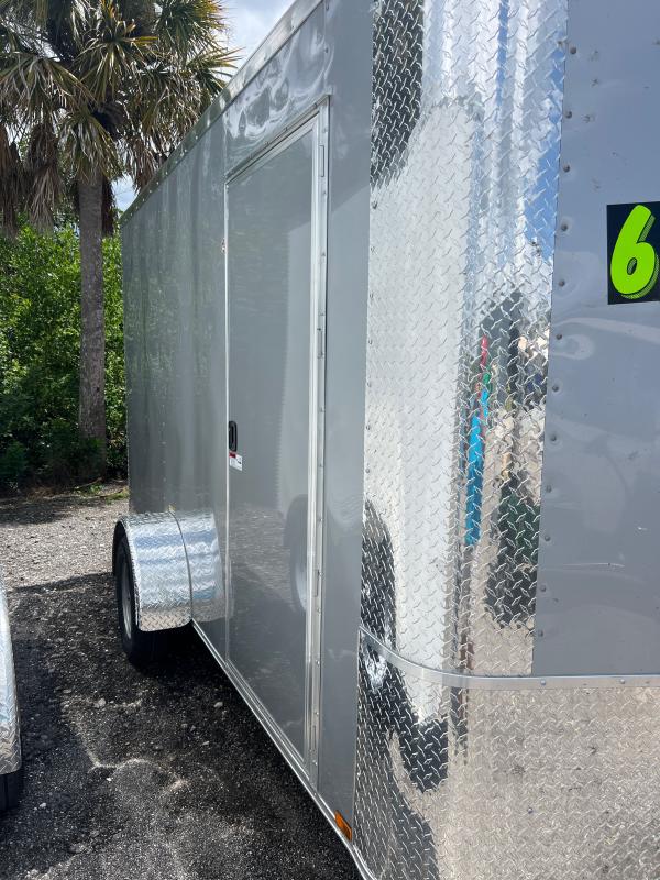 2025 Arising 6X12 SINGLE AXLE 3K LB GVWR Cargo / Enclosed Trailer WITH ...