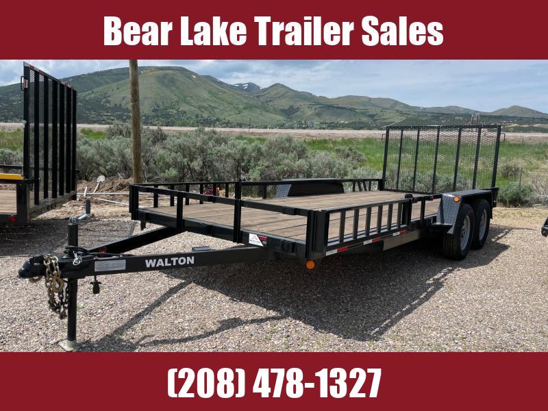 2023 Walton UT 7x18 ATV Utility Trailer in Pocatello, ID | Trailer Trader
