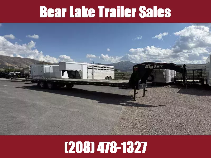 2016 Big Tex Trailers 40' Hydraulic Beavertail Flatbed Trailer in ...