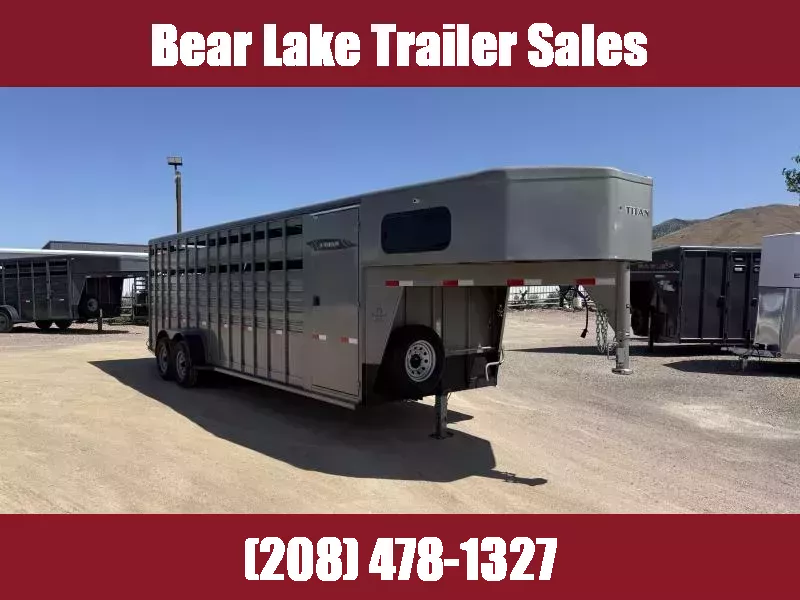 2025 Titan Trailers 24' Standard Stock / Stock Combo Trailer in ...