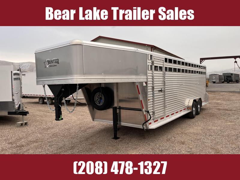 2025 Frontier Trailers 7.5'x24' Aluminum Stock Trailer in Pocatello, ID ...