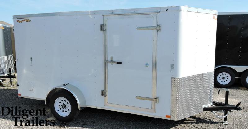 2019 Doolittle Trailer 6'x12' Single Axle 3K Enclosed Cargo Trailer in ...