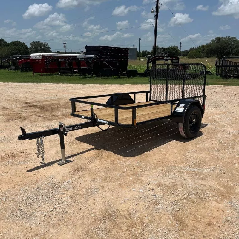 2025 Delco Trailers 8' U008 Utility Trailer in Hallettsville, TX ...