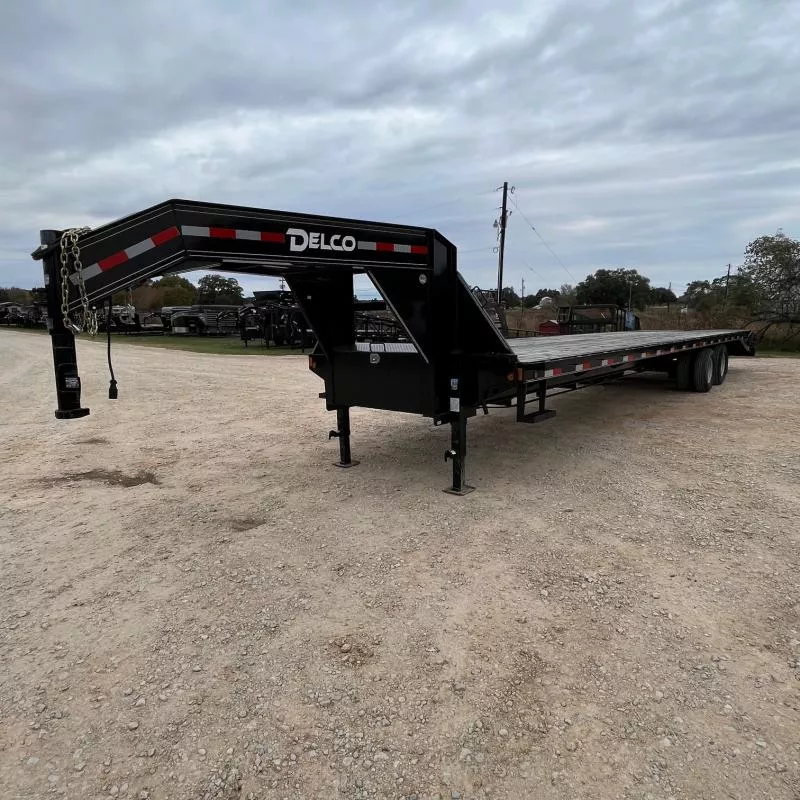 2022 Delco Trailers 40' 102"X40' GN FLATBED TRAILER MR Flatbed Trailer in Hallettsville, TX ...