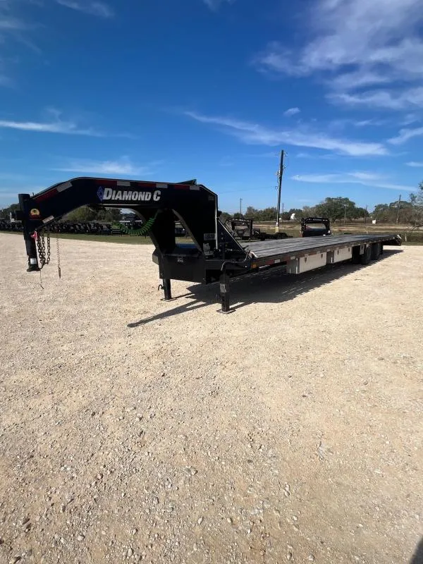 2020 Diamond C Trailers 40 FMAX212 Flatbed Trailer in Hallettsville, TX ...