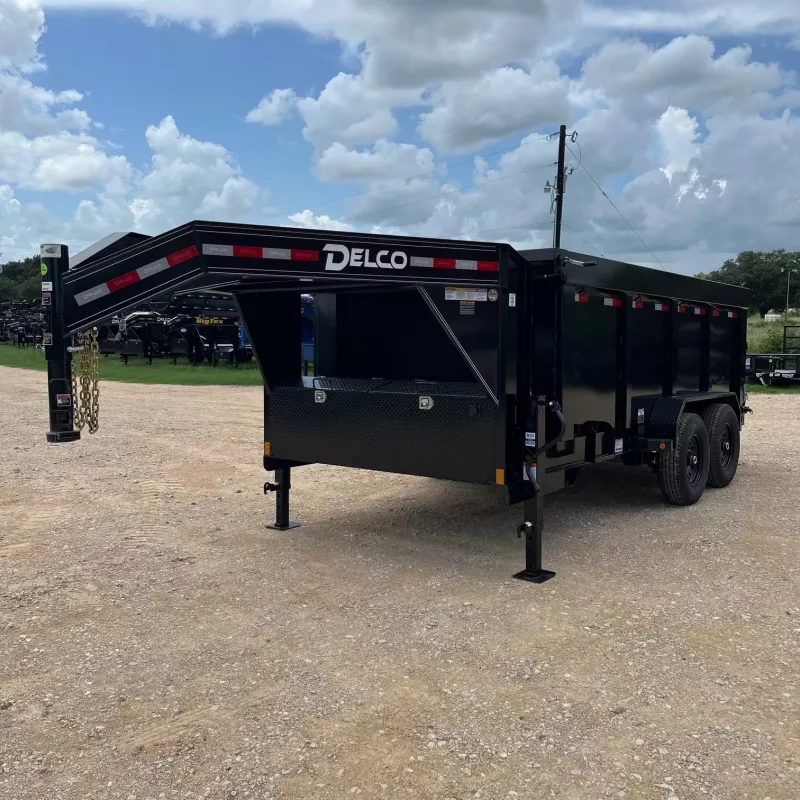 2025 Delco Trailers 14' 83"X14' GN DUMP TRAILER 48" SIDES Dump Trailer ...