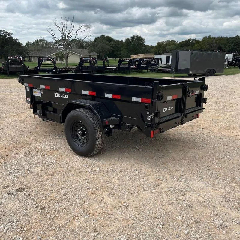 2025 Delco Trailers 5' D110 Dump Trailer in Hallettsville, TX | Trailer ...