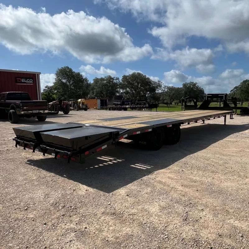 2025 Delco Trailers 40' Air Ride Flatbed Trailer in Hallettsville, TX ...