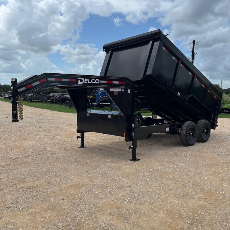 2025 Delco Trailers 14' D414 Dump Trailer in Hallettsville, TX | Trailer Trader