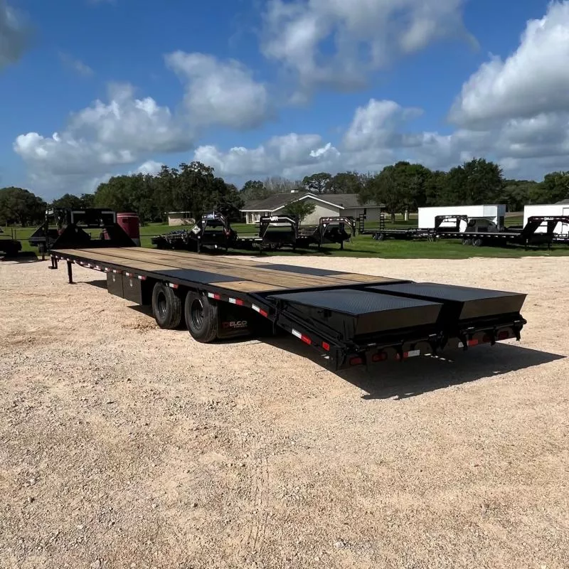 2025 Delco Trailers 40' Air Ride Flatbed Trailer in Hallettsville, TX ...
