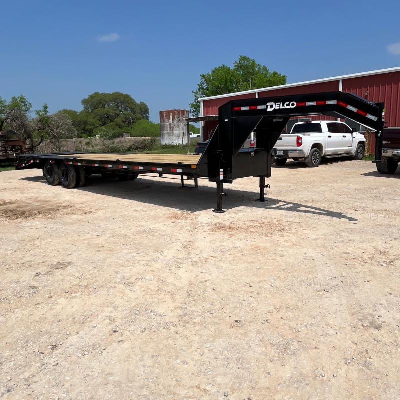 2025 Delco Trailers 30' FD30 Flatbed Trailer in Hallettsville, TX ...