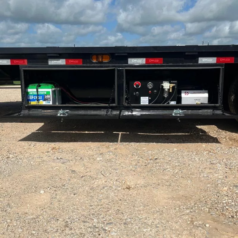 2025 Delco Trailers 40' Air Ride Flatbed Trailer in Hallettsville, TX ...