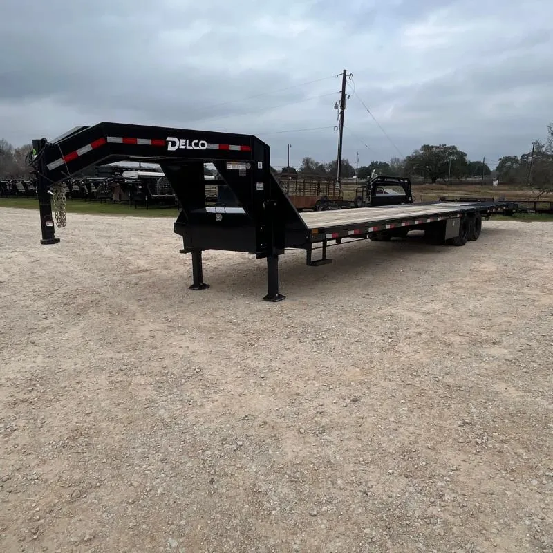2026 Delco Trailers 24' FH36 Flatbed Trailer in Hallettsville, TX ...