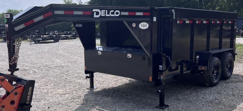 2025 Delco Trailers 12' 83X12' GN DUMP 48 SIDES Dump Trailer in Hallettsville, TX | Trailer Trader