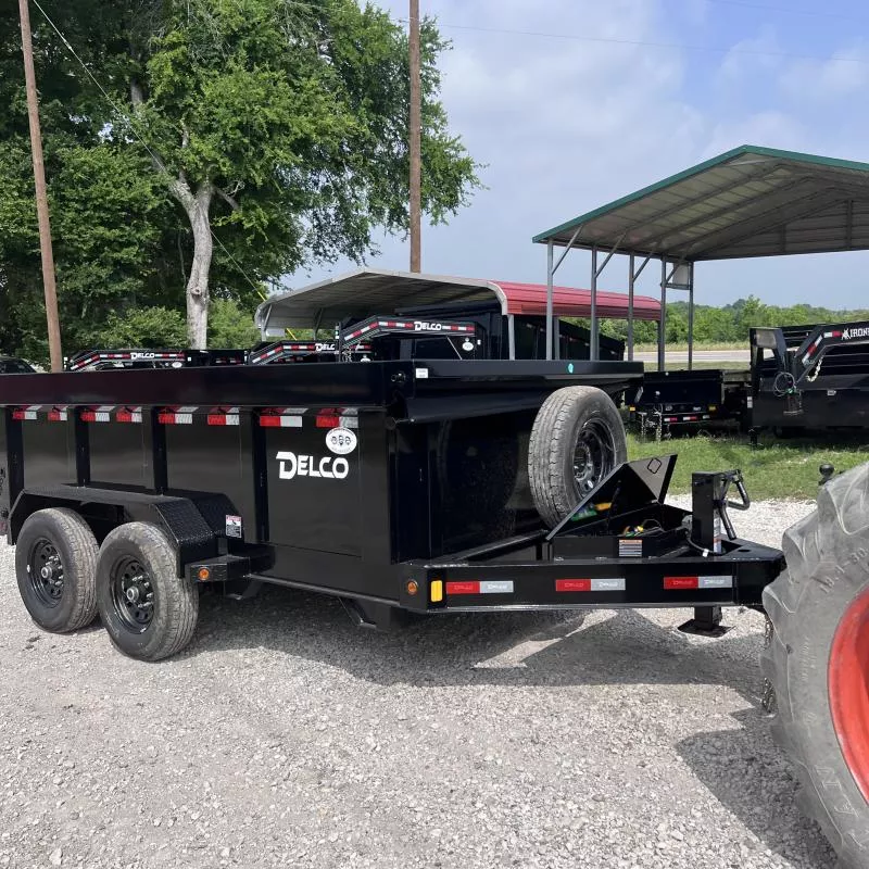 2024 Delco Trailers 12' 83"X12' DUMP TRAILER 36" SIDES Dump Trailer in Hallettsville, TX ...