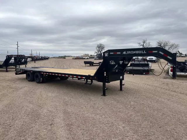 2026 Iron Bull Trailers 28' Low Pro GN Flatbed in Scottsbluff, NE ...