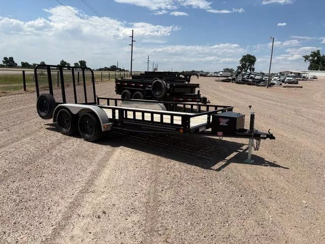 2021 PJ Trailers 83" X 16' Flatbed Utility in Scottsbluff, NE | Trailer ...