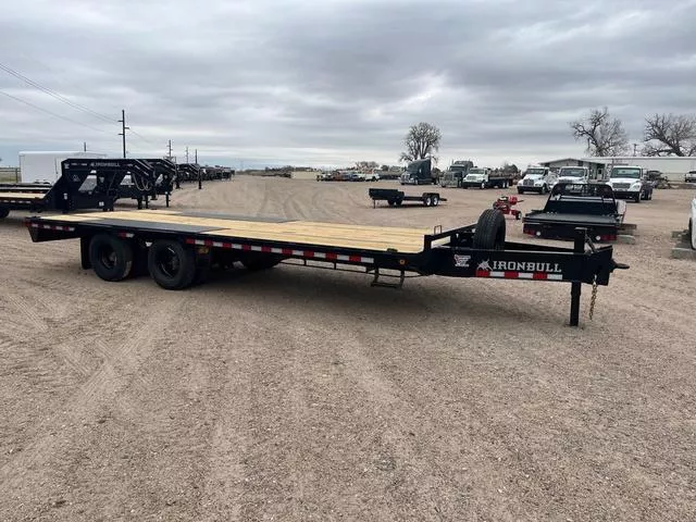 2026 Iron Bull Trailers FLP 102" X 22' Pintle Hitch Flatbed in ...