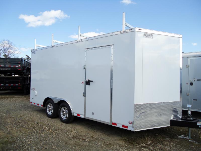 2019 Bravo Trailers 8.5X16 ST TA3 V 6"X RAMP LDR RCK WHITE Car / Racing ...