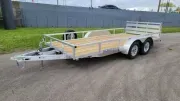 2026 Sure-Trac 7'X16' 7K Aluminum Tube Top / Spare / Bi-Fold Gate in ...