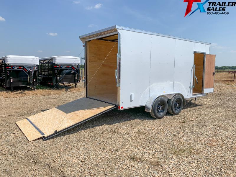 7' X 16' X 84" T-REX ENCLOSED CARGO TRAILER 10K in Petty, TX | Trailer ...
