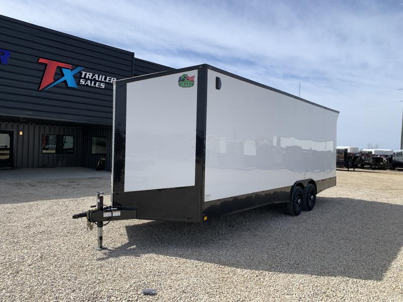 8'.5" X 24' X 84" T-REX ENCLOSED CARGO TRAILER 14K in Petty, TX ...