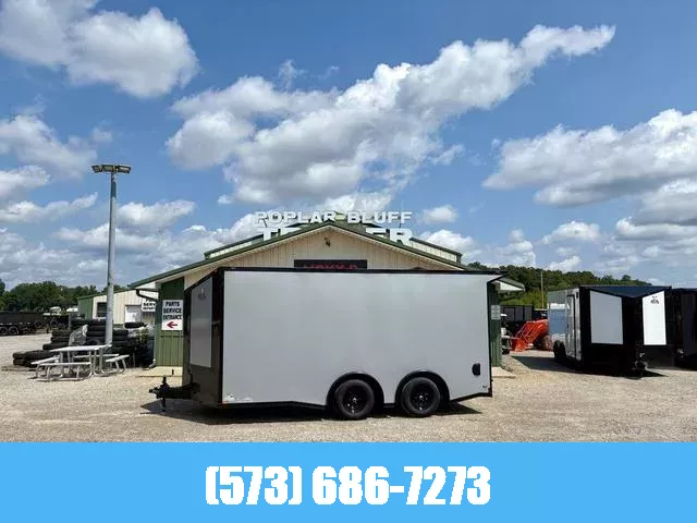 2025 Anvil Trailers 8.5' X 16' Enclosed Cargo 10K With Spoiler And El ...
