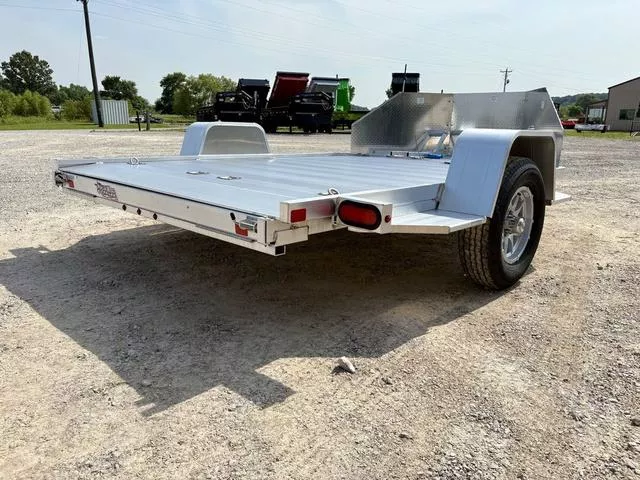 2026 Aluma MC210S-R-RTD 78 X 138" 2-Motorcycle Trailer" in Poplar Bluff ...