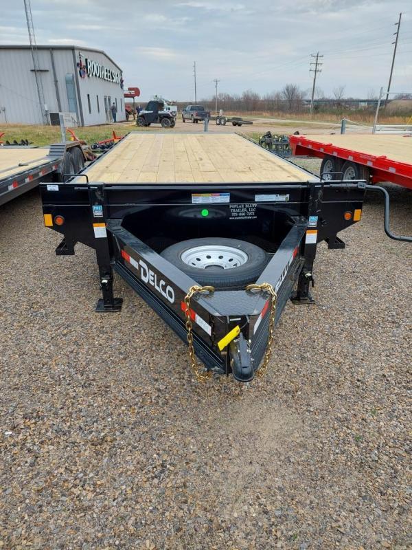 2022 Delco Trailers 102" x 20' Deckover Pintle Equipment Trailer Equipment Trailer | Near Me