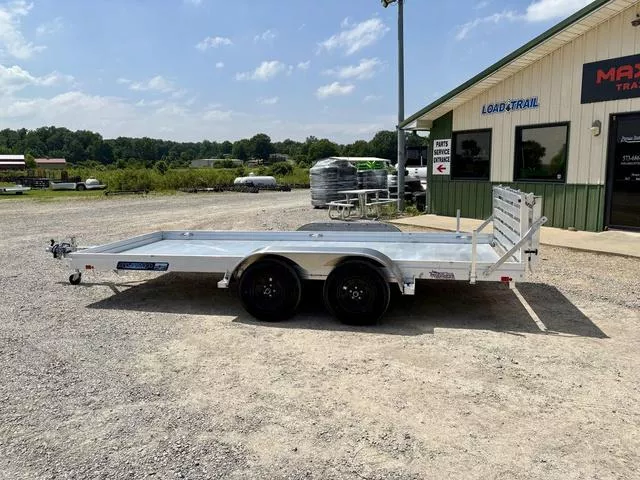 2026 Aluma 7816esa Ta El Bt 78 X 16 Tandem Axle Aluminum In Poplar