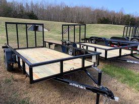 2023 Lone Wolf Trailer 6x12 Tube Rail Utility Trailer in Bluff City, TN ...