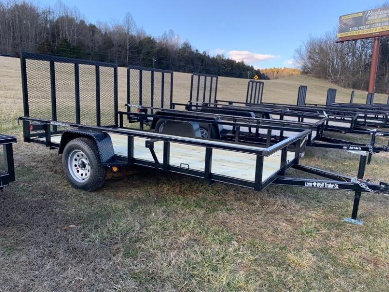 2023 Lone Wolf Trailer 77x12 Tube Rail Utility Trailer in Bluff City ...