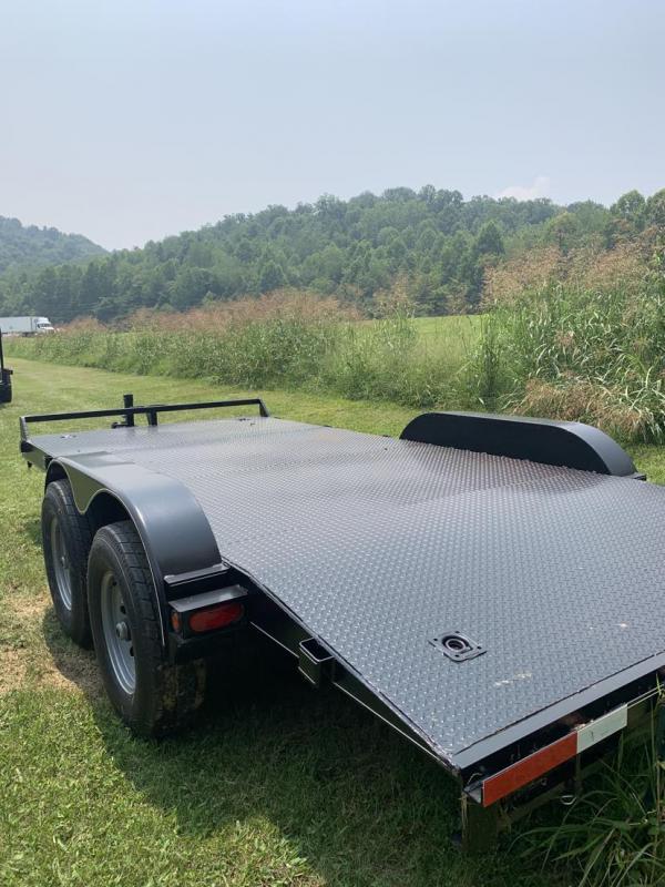 2023 Lone Wolf Trailer 16x83 10K Steel Deck Car Hauler in Bluff City ...