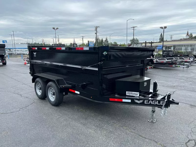 2025 Eagle Trailer 6' x 12' x 3' Raptor Dump 10K Dump Trailer in Tacoma ...