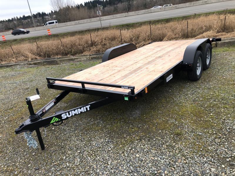 2024 Summit 7' X 18' Alpine Flatbed w/ Removable Fenders in Tacoma, WA ...