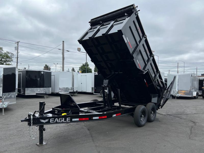 2023 Eagle Trailer 7' x 14' x 4' Raptor Low Profile Dump Trailer in ...