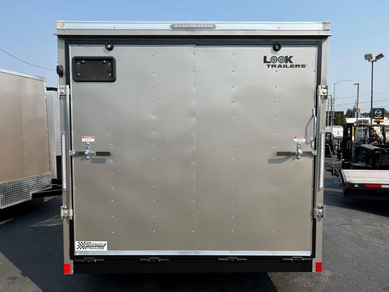 2023 Look Trailers 7.5' x 14' Element V-Nose Cargo / Enclosed Trailer ...