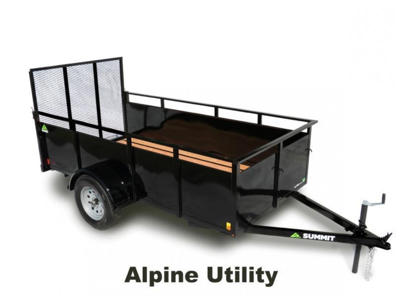 2024 Summit 5' X 10' Alpine Utility Utility Trailer in Tacoma, WA ...