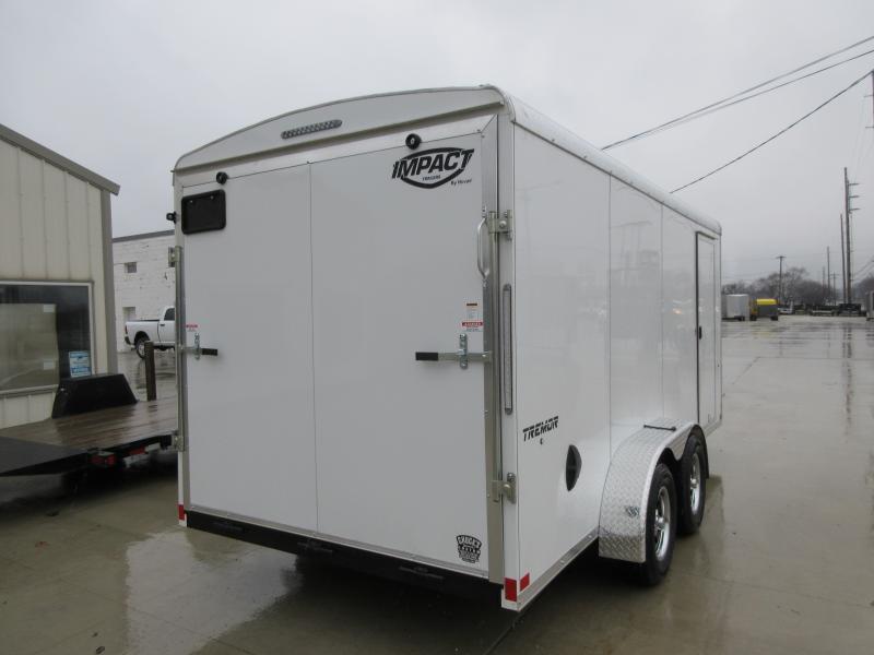 2024 Impact Trailers 7'X16' TREMOR ROUND TOP Cargo / Enclosed Trailer ...