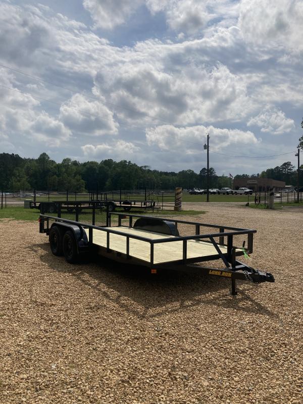 2024 Long Run 7'x18' Tandem Axle Pipe top Utility Trailer in Brookhaven ...
